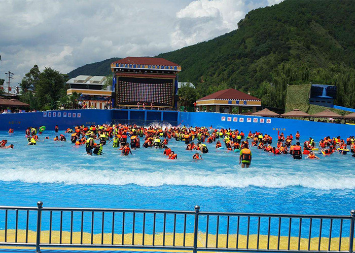 Outside Holiday Resort Surfable Wave Pool Artificial Tsunami For Kids ...