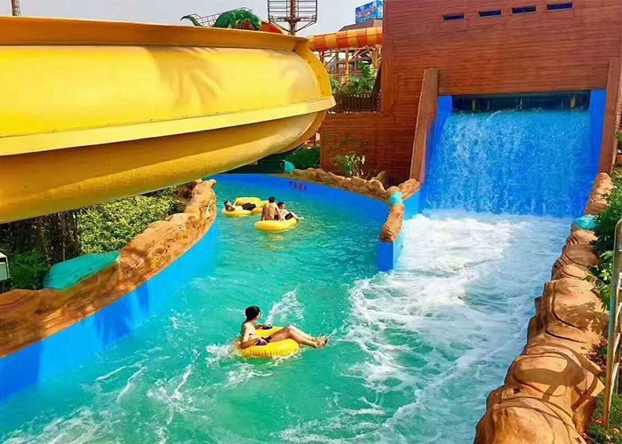 Aqua Park / Residential Lazy River Magnificent Outdoor Pool For Holiday ...