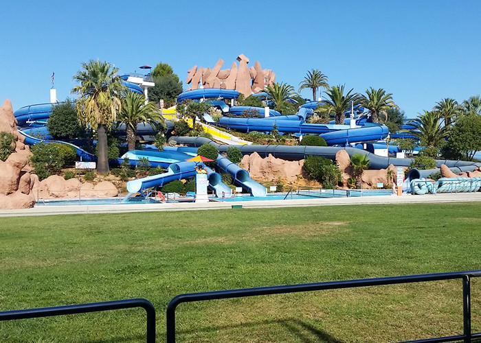 Combined Spiral Tube Water Slide Water Fun Amusement Park Fiberglass ...