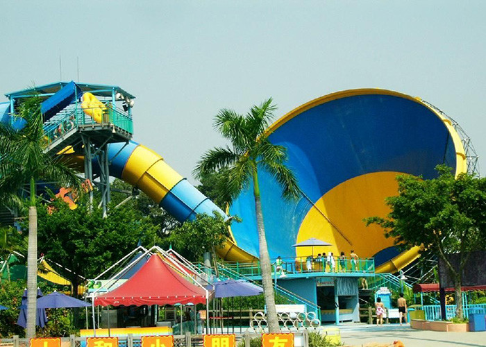 Big Holiday Resort Tornado Water Slide Amusement Water Park Equipments