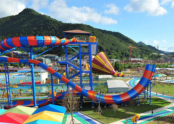 Super Boomerang Water Slide Fiberglass Commercial Water Slide Theme ...