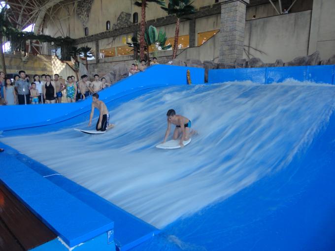 Water Park Surf Simulator Machine / Flow Rider Wave Surfing Equipment