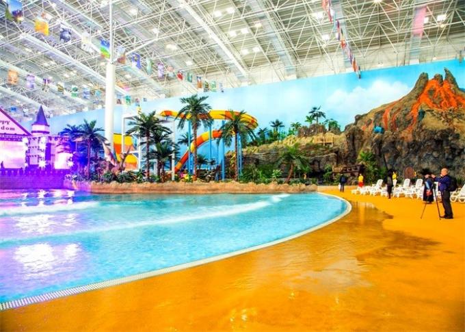 Artificial 2.5m Water Park Wave Pool Powered By Vacuum Pump